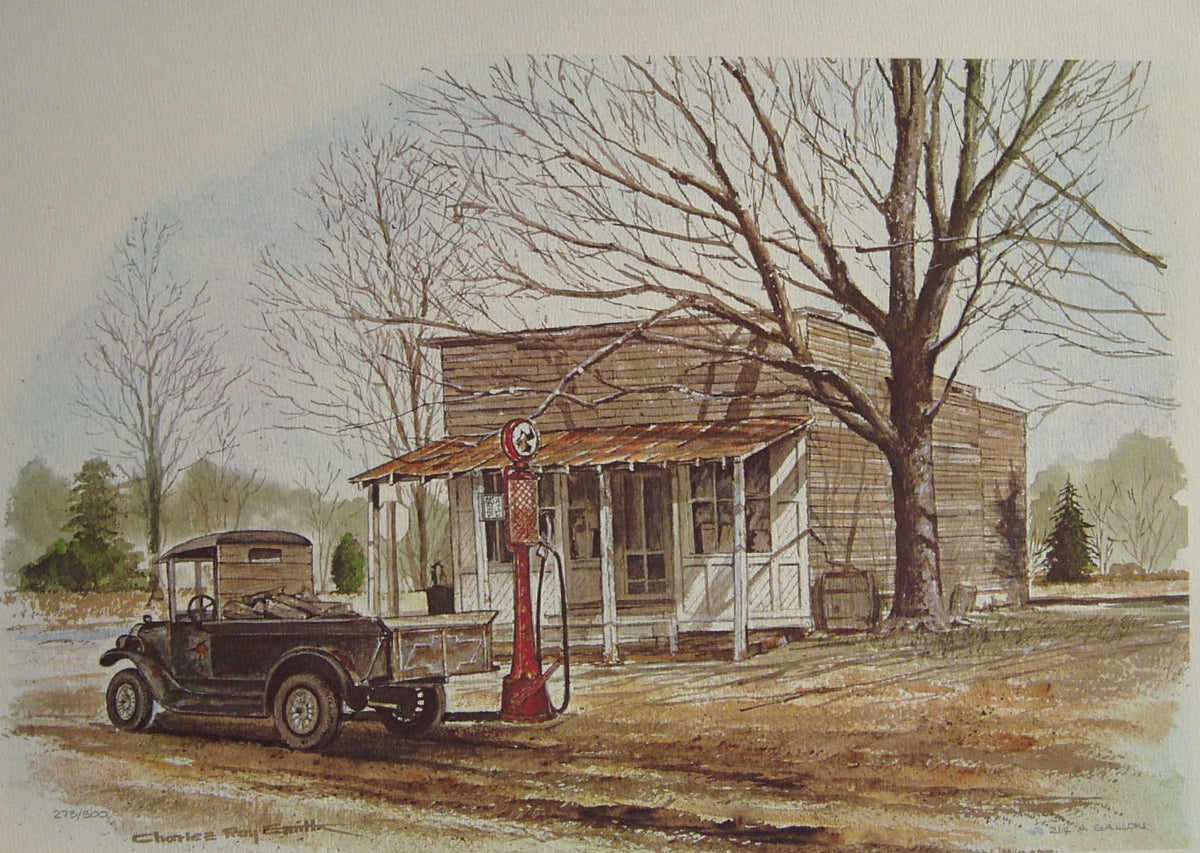 21 Cents A Gallon- Limited Edition Print – Charlesroysmith